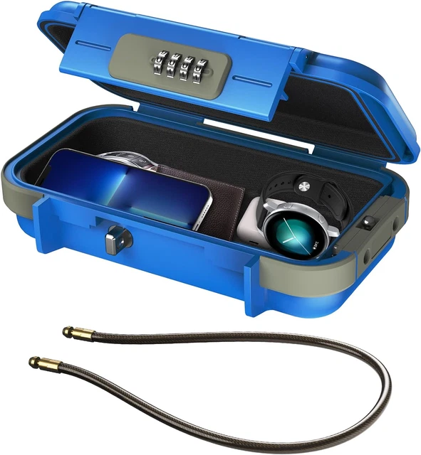 COFFRE-FORT PORTABLE, Coffre Fort Sécurisé Coffre Fort De Voyage ...