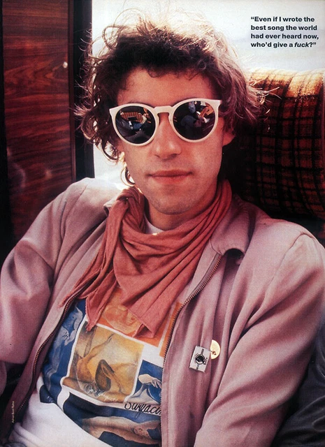 BOB GELDOF POSTER Page . The Boomtown Rats . I Dont Like Mondays . Live ...