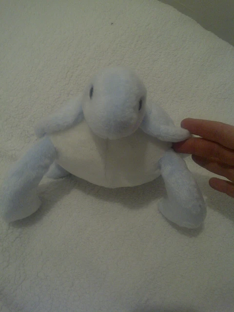 PETJES WORLD BLUE Turtle Supersoft Comforter Toy 11" Long £4.00 ...
