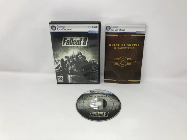 FALLOUT 3 - PC Game - Complete in Box CIB - French Version Francais $10 ...