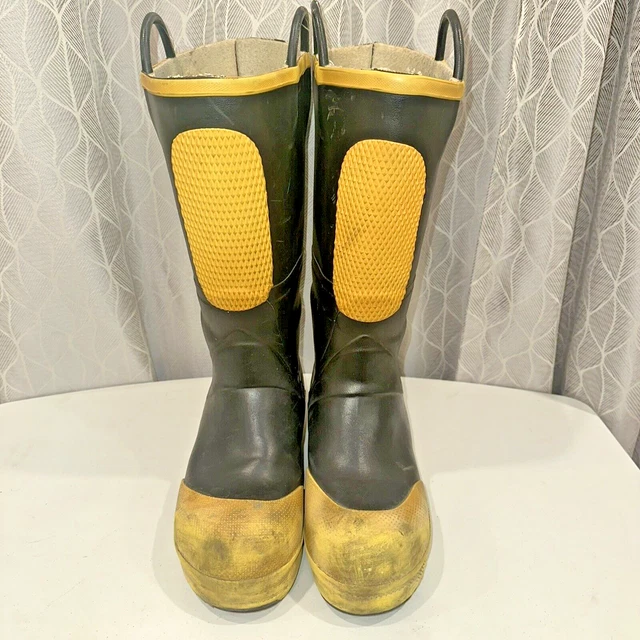 RANGER FIREWALKER MENS Size 8 M Rubber Made with Kevlar Boots Mfg 2008 ...