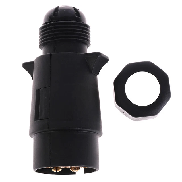 ELECTRIC TRAILER PLUG N-Type 12V 7 Pin Wiring Connector AdapterS.NA $4. ...