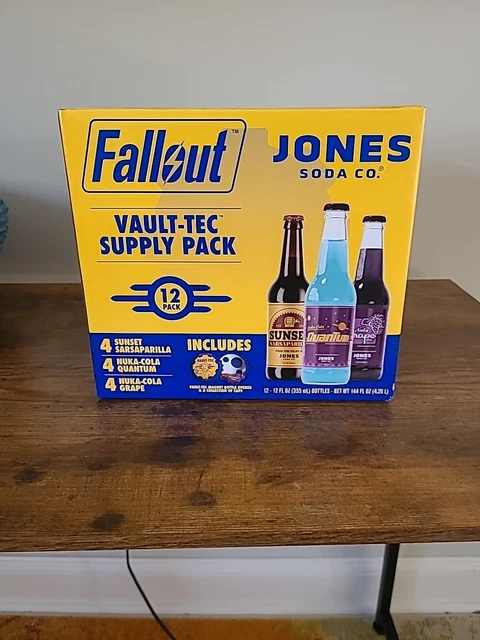 LIMITED EDITION: JONES Soda Fallout Vault-Tec Supply Pack £45.62 ...