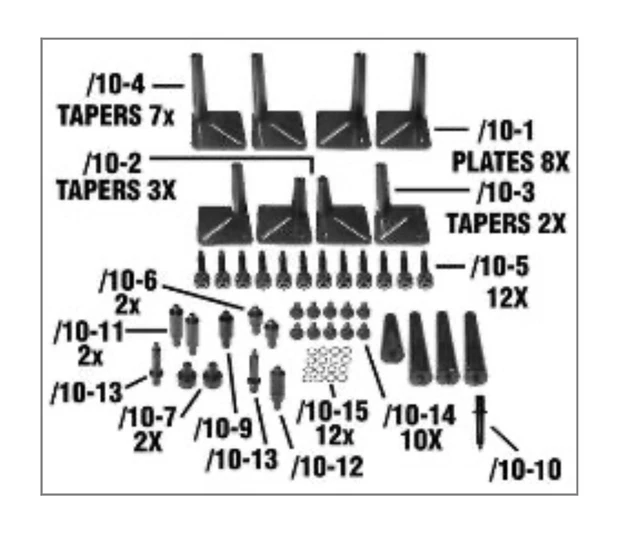 NEW GENUINE AUDI Scissor Lift Table - VW VAG Audi Set Tool VAS6131/10 ...
