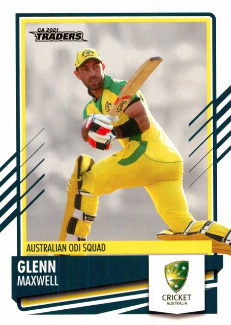 2021 2022 AUSTRALIA Cricket Card GLENN MAXWELL BBL Traders EUR 3,31 ...