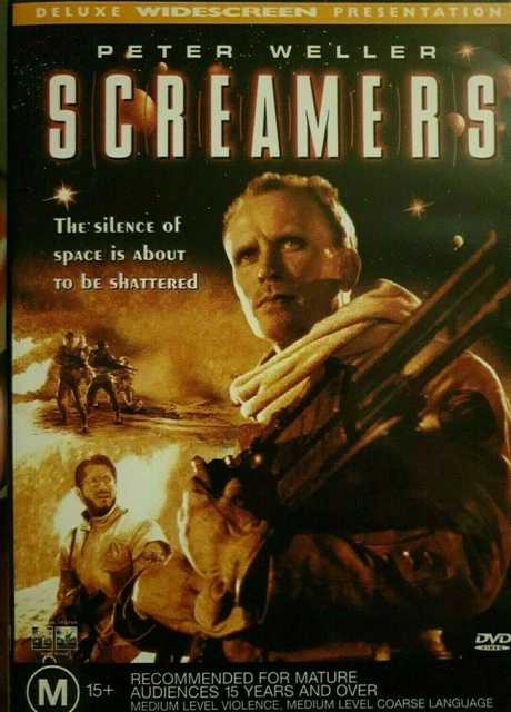 SCREAMERS DVD 1995 Sci-Fi Rare Movie Peter Weller - Australian Region 4 ...