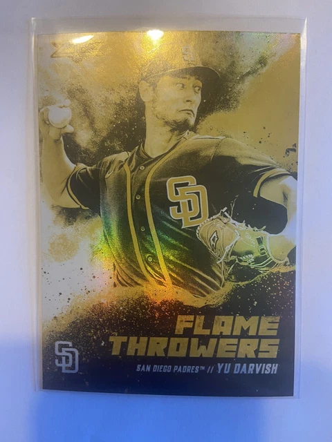 LANCE-FLAMMES YU DARVISH 2021 Topps Fire Gold #FT-4 San Diego Padres EUR 2,65 - PicClick FR