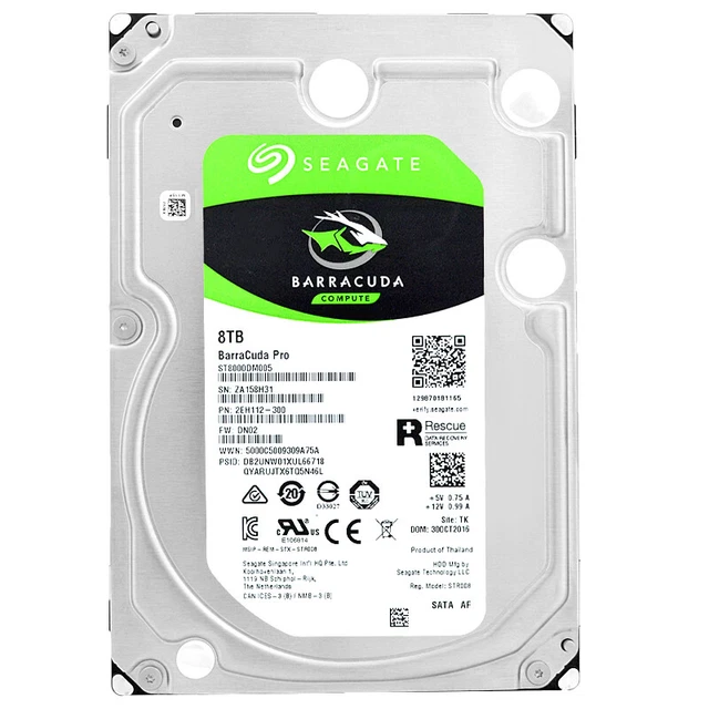 HARD DRIVE SEAGATE ST8000DM005 8Tb 256Mb Cache 7200Rpm SATA III 3,5 ...