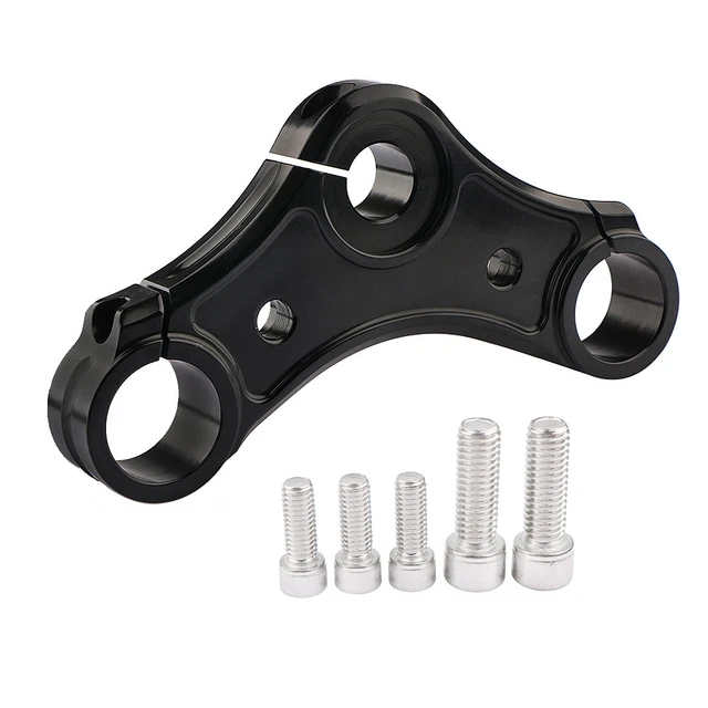 39MM MOTORCYCLE FORK Triple Tree Top Clamp For Harley XL1200X Sportster ...