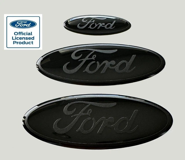 FORD MONDEO MK4 Gel Badge Overlays Set of 3 £24.95 - PicClick UK