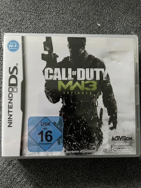 CALL OF DUTY MW3 Modern Warfare 3 Defiance Nintendo DS OVP EUR 18,00 ...