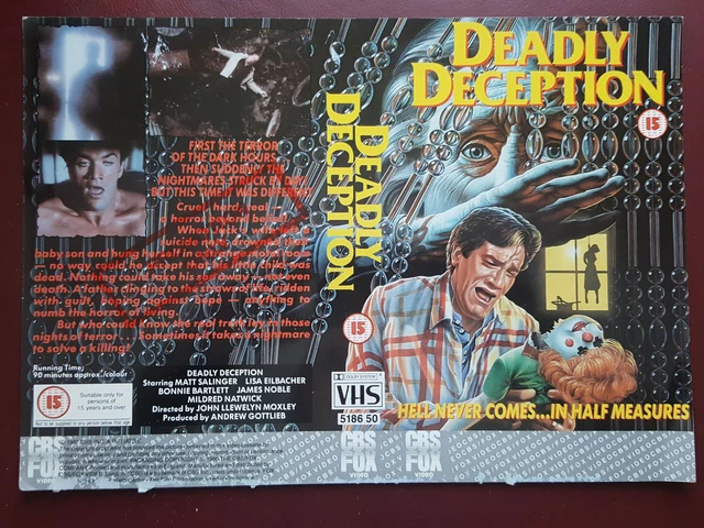 DEADLY DECEPTION - CBS FOX - Promo Sample Video Sleeve/Cover #B11521 ...