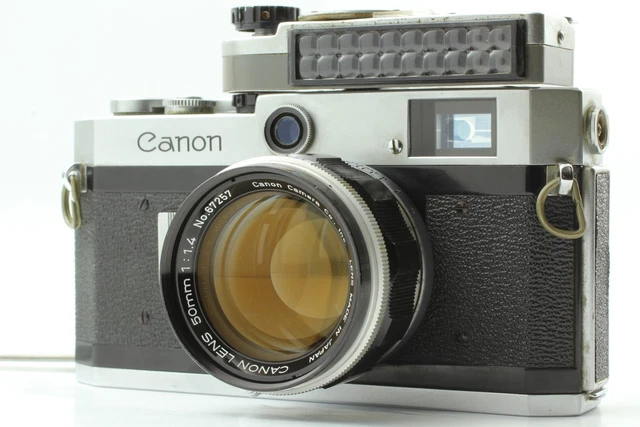 [NEAR MINT] METER Works Canon P 35mm Rangefinder Film Camera 50mm F1.4 ...