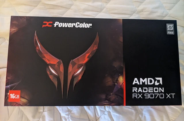 AMD POWERCOLOR RED Devil RX 9070 XT 16GB - In Hand £776.82 - PicClick UK