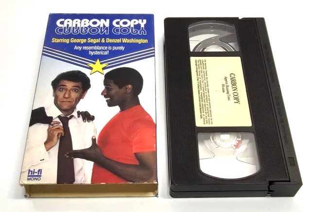 CARBON COPY VHS 1994 George Segal Denzel Washington New Line £13.36 ...