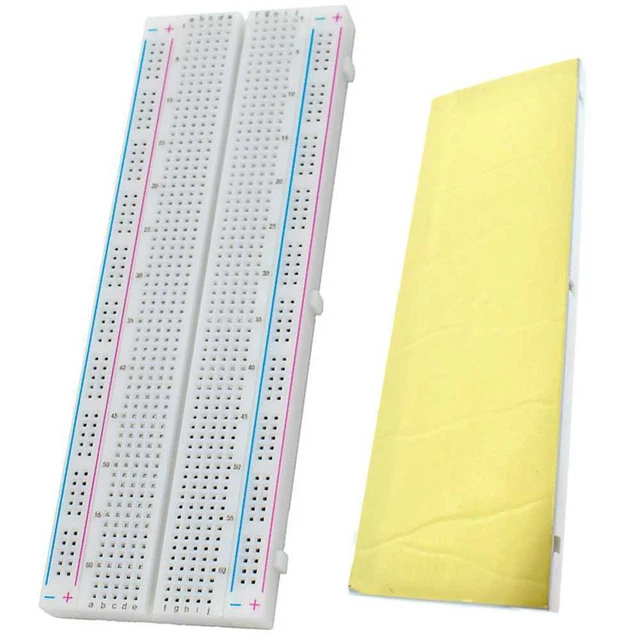 PROTOBOARD BREADBOARD PLACA Prototipos 830 Agujeros MB-102 Robotica ...