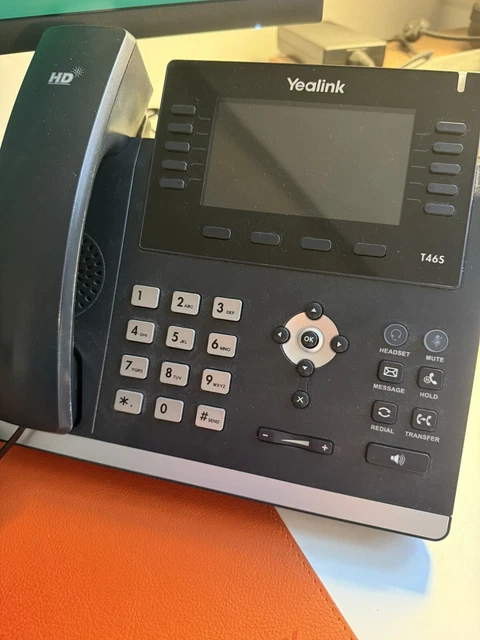 YEALINK T46S IP VoIP Phone - Business Office System - PoE £25.00 - PicClick UK