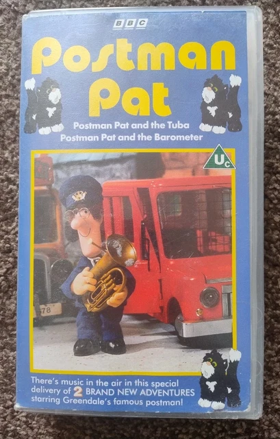 POSTMAN PAT & The Tuba BBC VHS Video Tape Rare U Certificate £27.75 ...