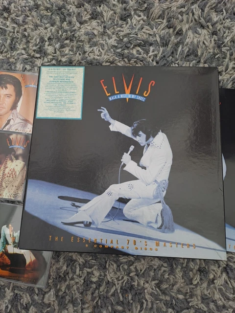 ELVIS PRESLEY CD Box Set. 5 CDs. European. The Complete 70s Masters £25 ...