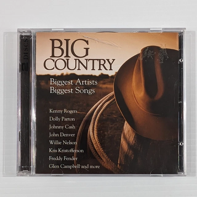 BIG COUNTRY CD Biggest Artists Biggest Songs - Rogers Parton Cash ...