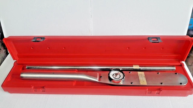 PROTO J6133F DIAL Torque Wrench 0-600 lbs, 3/4" Drive # Made in USA ...