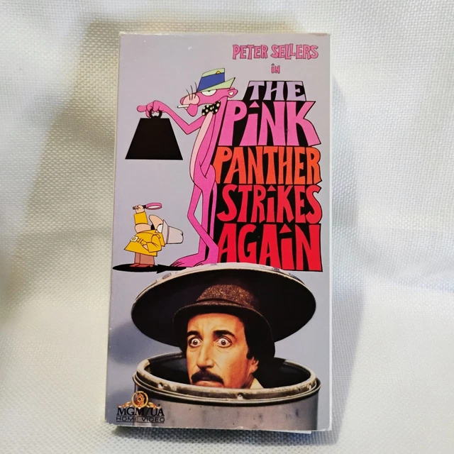 THE PINK PANTHER Strikes Again (VHS, 1993) £8.44 - PicClick UK
