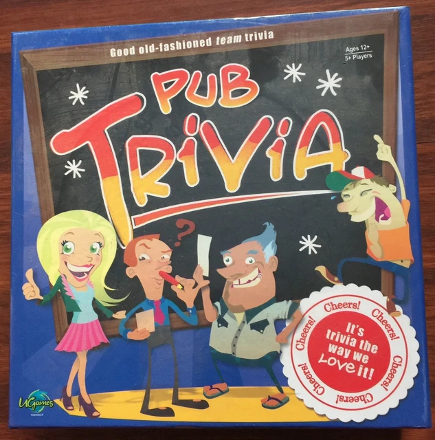 PUB TRIVIA GOOD Old Fashioned Team Trivia Test Your Knowledge SEALED ...