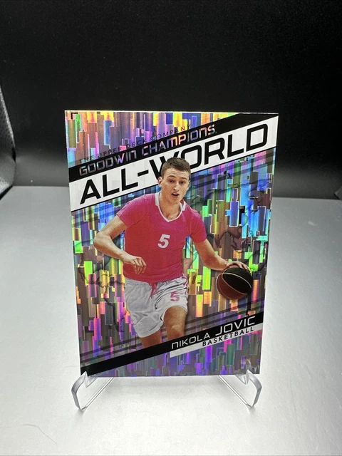 NIKOLA JOVIC RC 2022 Goodwin Champions All-World #Aw-11 Carte Recrue ...
