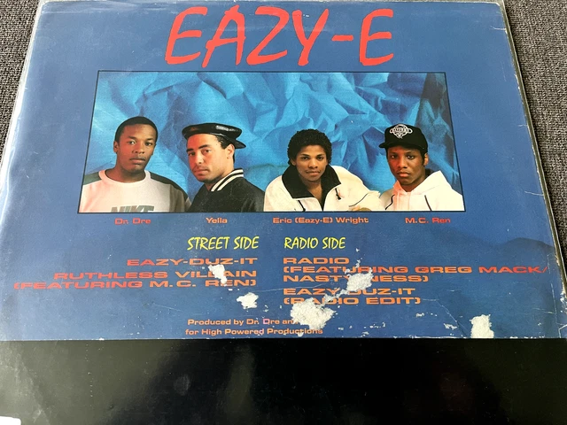 EAZY-E NWA EAZY-DUZ-IT Ruthless Records vinile 1988 VL 9757 *Copertina ...