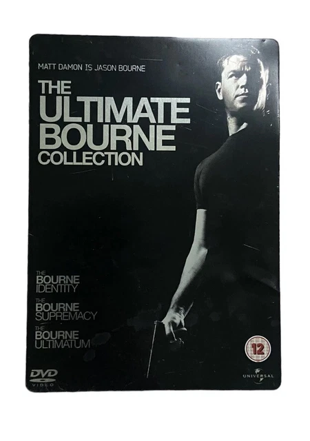 ULTIMATE BOURNE COLLECTION Box Set DVD Bourne Identity Supremacy and ...