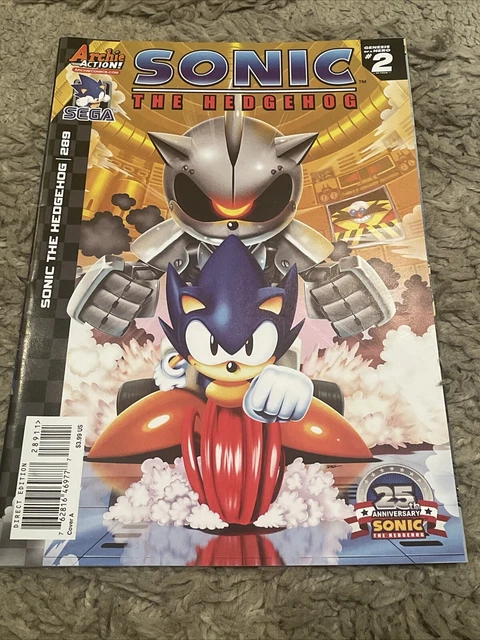 SONIC THE HEDGEHOG Archie Comic Issue 289 Genesis Of A Hero 2 Of 4 Rare ...