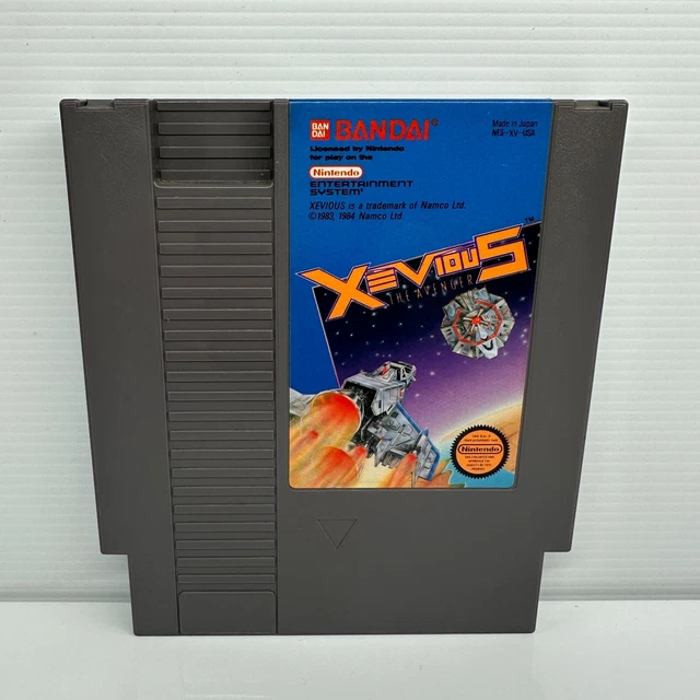 XEVIOUS NINTENDO NES video game cartridge PAL *tested EUR 0,61 ...