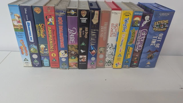 BUNDLE OF CHILDRENS VHS Cassettes, Including Disney, CBeebies etc £8.50 ...