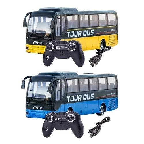 RC MODEL CAR Double Decker Bus Toys Educational Toy Remote Control City ...
