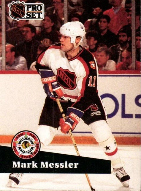MARK MESSIER EDMONTON Oilers Pro Set Hockey Card .1990 J2 Proset282 EUR ...