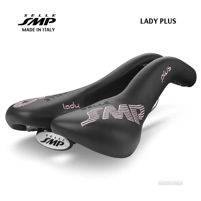 SELLE SMP LADY PLUS Saddle SMP4BIKE Pro Womens : BLACK - MADE IN iTALY ...