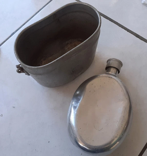 GAMELLE ET GOURDE ALLEMANDE 1939 / MILITAIRE GUERRE EUR 29,99 - PicClick FR