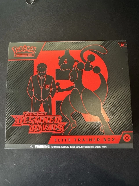 POKEMON DESTINED RIVALS ETB Destined Rivals - Opened Including Bulk And ...