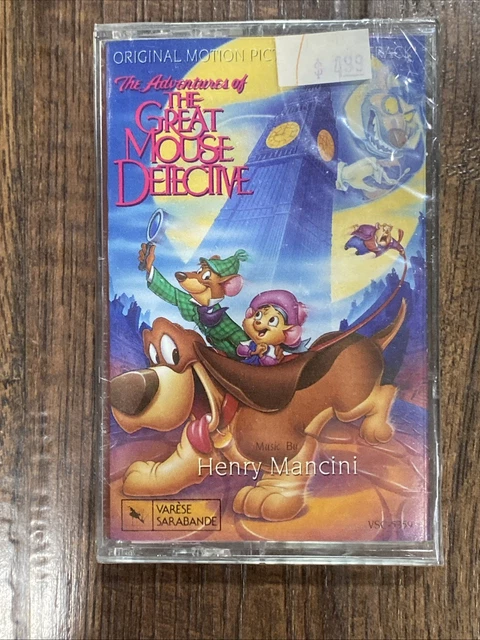SEALED THE ADVENTURES Of Great Mouse Detective Soundtrack Cassette ...