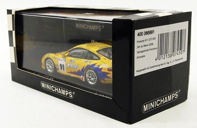 MINICHAMPS 1/43 PORSCHE 911 Gt3 RS 24h le Mans 2006 #91 EUR 30,00 - PicClick FR