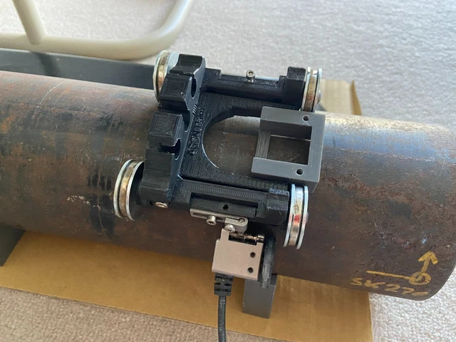 NDT PHASED ARRAY PAUT Inspection scanner, small size 4 wheels weld or ...