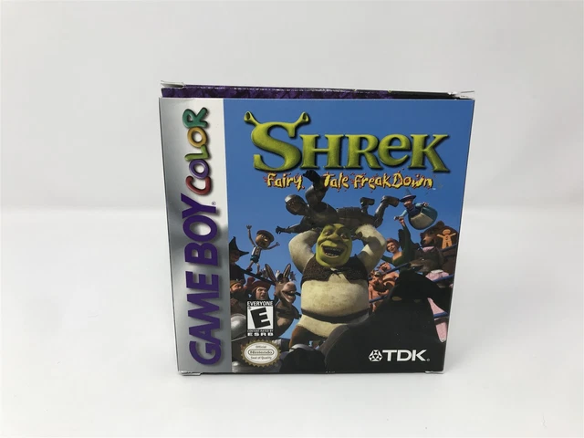 SHREK: FAIRY TALE Freakdown - Nintendo Game Boy Color GBC - Complete In ...