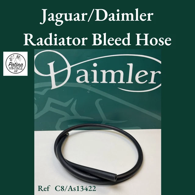 CLASSIC JAGUAR E-TYPE, MK2, XJ6, Daimler V8 Radiator Bleed Hose C36175 ...