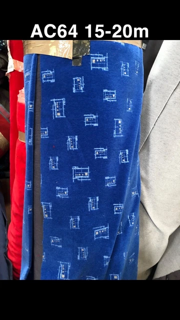 1M OF RETRO Coach/Bus/Train/Camper Fabric (Moquette) £20.00 - PicClick UK