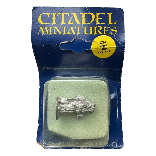 GAMES WORKSHOP CITADEL Miniature Ogre Kyger Litor Adventure RuneQuest ...