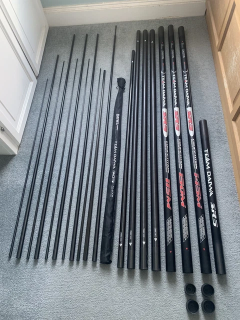 TEAM DAIWA SR3 14.5m pole & Net Handle. Match Fishing Set Up £275.00 ...