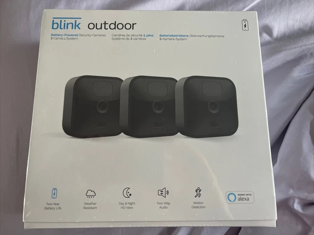 BLINK OUTDOOR SMART Security Camera System 3nd Gen HD Weather-Resistant ...