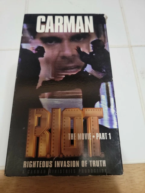 CARMAN - R.I.O.T. the Movie, Part 1 (VHS, 1996) $4.99 - PicClick