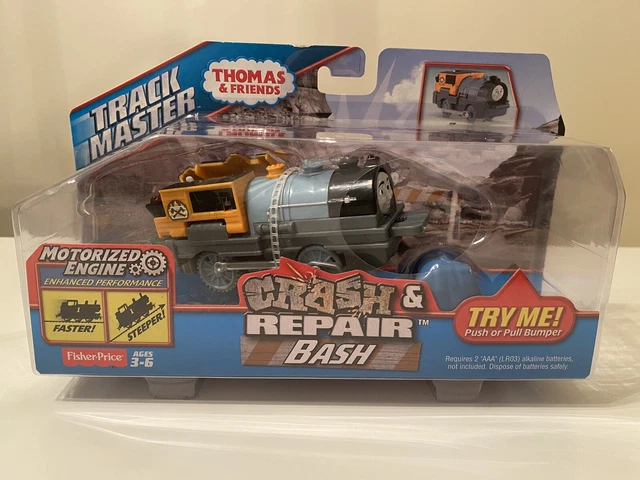 THOMAS THE TANK Engine Trackmaster Crash And Repair Bash Brand New £99. ...