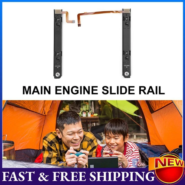 RIGHT AND LEFT Slide Rail Left Right Sliders for Switch OLED Console ...